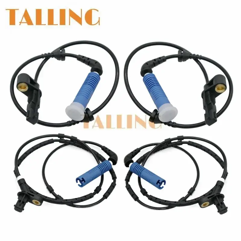 4PCS Front Rear Left/Right ABS Wheel Speed Sensor For BMW E46 316 318 ...