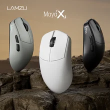Lamzu Maya X Gaming Mouse With 8K Dongle, Driver Compatible, Precision ...