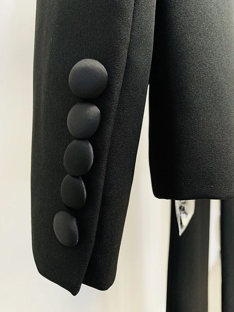 HIGH STREET Newest 2024 Designer Runway Fashion Suit Set Women's Slim ...