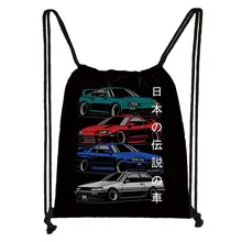 Japan JDM Racing Car Backpack for Men Engine Casual Drawstring Bag ...