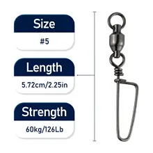 Size 5 (126Lb)-10pcs