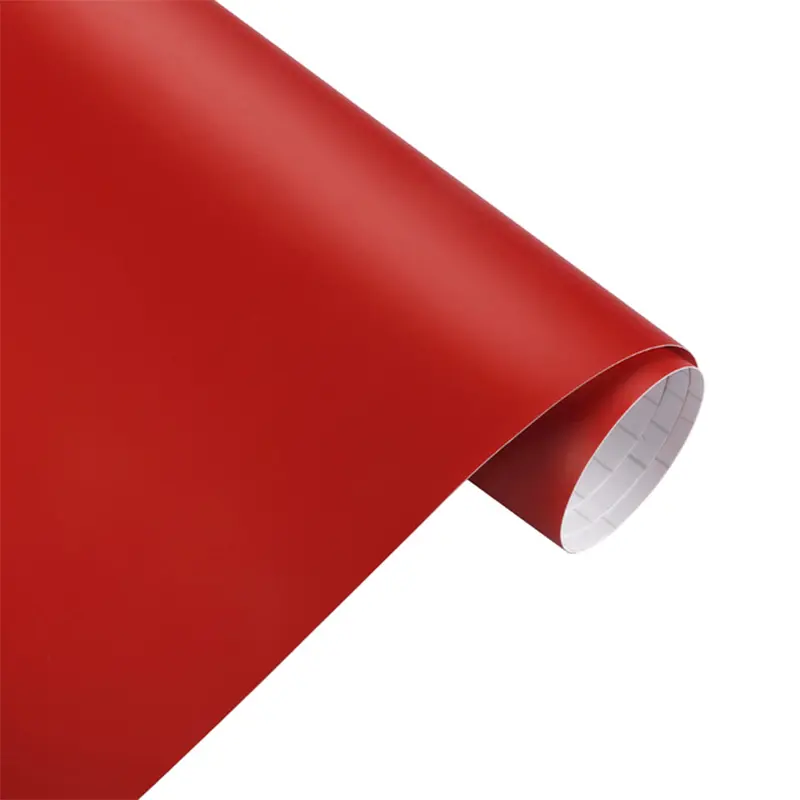 30cm x150cm Red Matt Matte Flat Wrap Vinyl Covering Film Sticker Decal ...