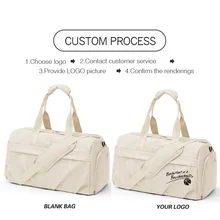 Movement Gym Bag custom logo Dry and Wet Separation Yoga Sport Bag ...