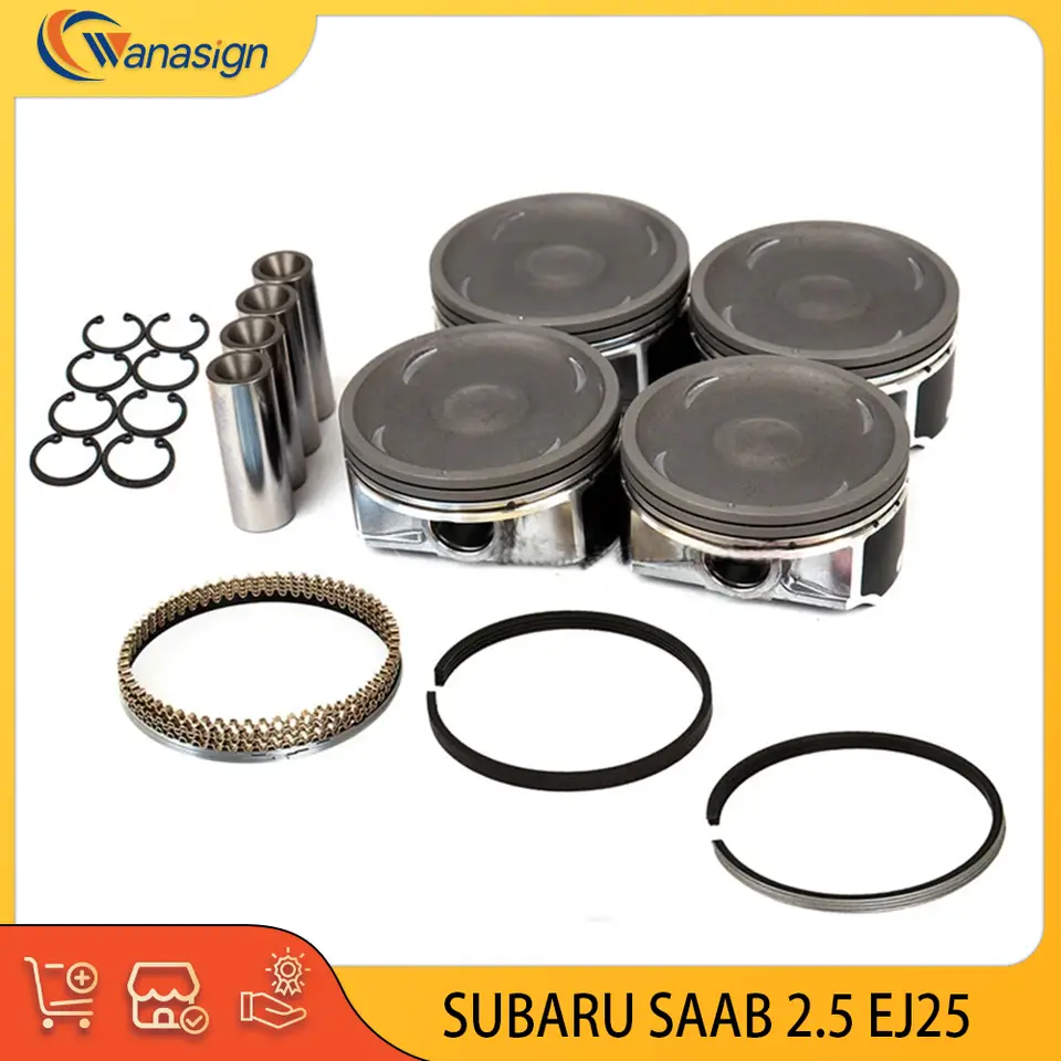 Revive Your Saab Subaru With New 2.5L Pistons & Rings, 1998-2006!