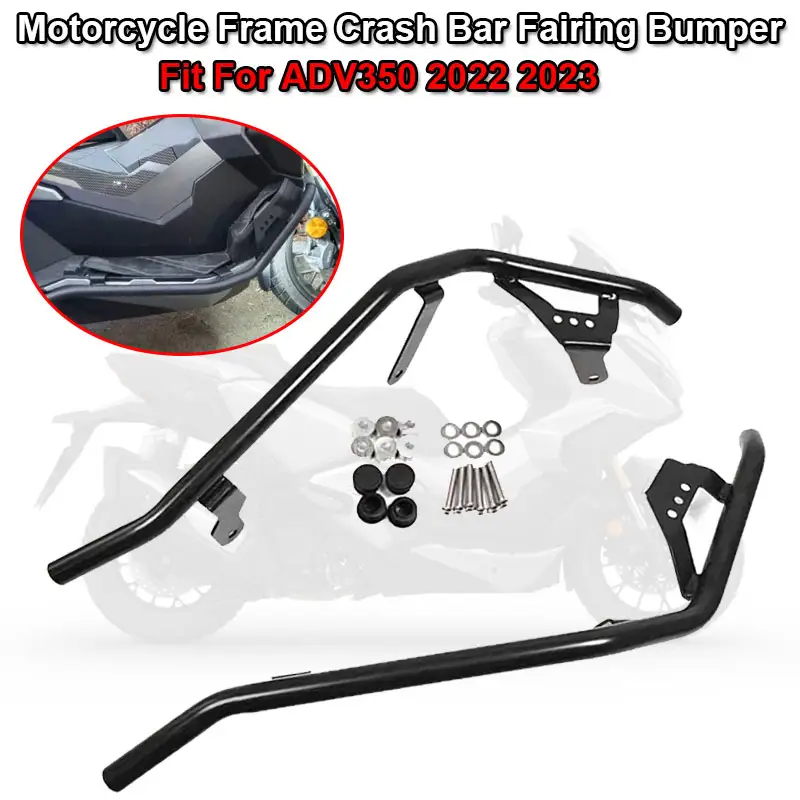 Crash-Resistant Guard For Honda Adv350 2022, Highway Protection, Stunt ...