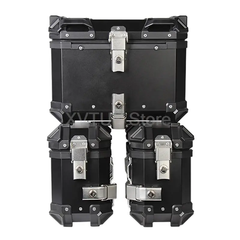 Universal motorcycle aluminum 45L 36L 18L side box PG-1 anti fall side ...