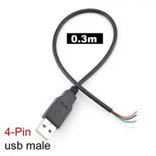 4pin usb male