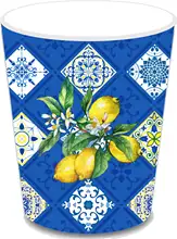 Blue and White Porcelain Lemon Party Supplies Classical Party Plates ...