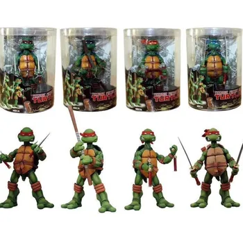 NECA Teenage Mutant Ninja Turtles Anime TMNT Action Figure Collection ...
