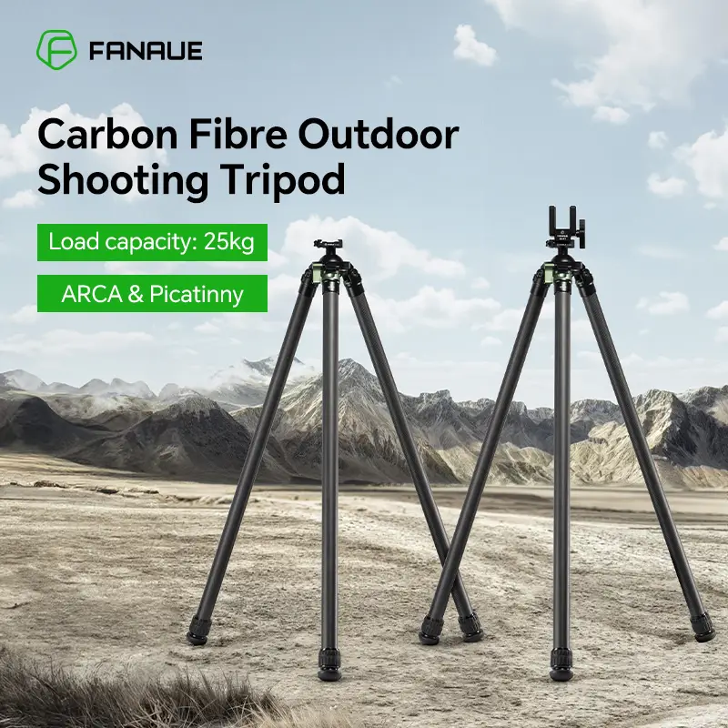 High-Quality Fanaue Carbon Fiber Tripod For Outdoor Hunting With Quick ...