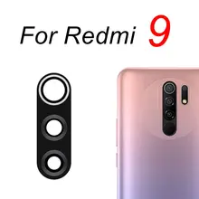 Rear Back Camera Glass+Frame For Xiaomi Redmi 9 9A 9C 9T Camera Glass ...