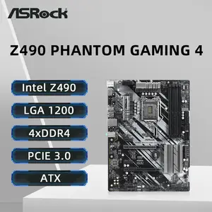 ASRock H470 PHANTOM GAMING 4 Motherboard LGA1200 Support i9 ASRock H470 PHANTOM GAMING 4 Motherboard LGA1200 Support i9