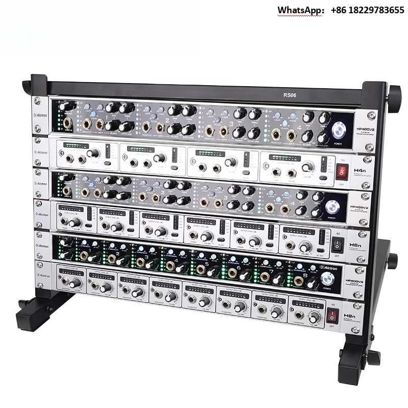 RS06/12 Studio Audio Equipment Bracket 19 Inch Desktop Storage Rack ...