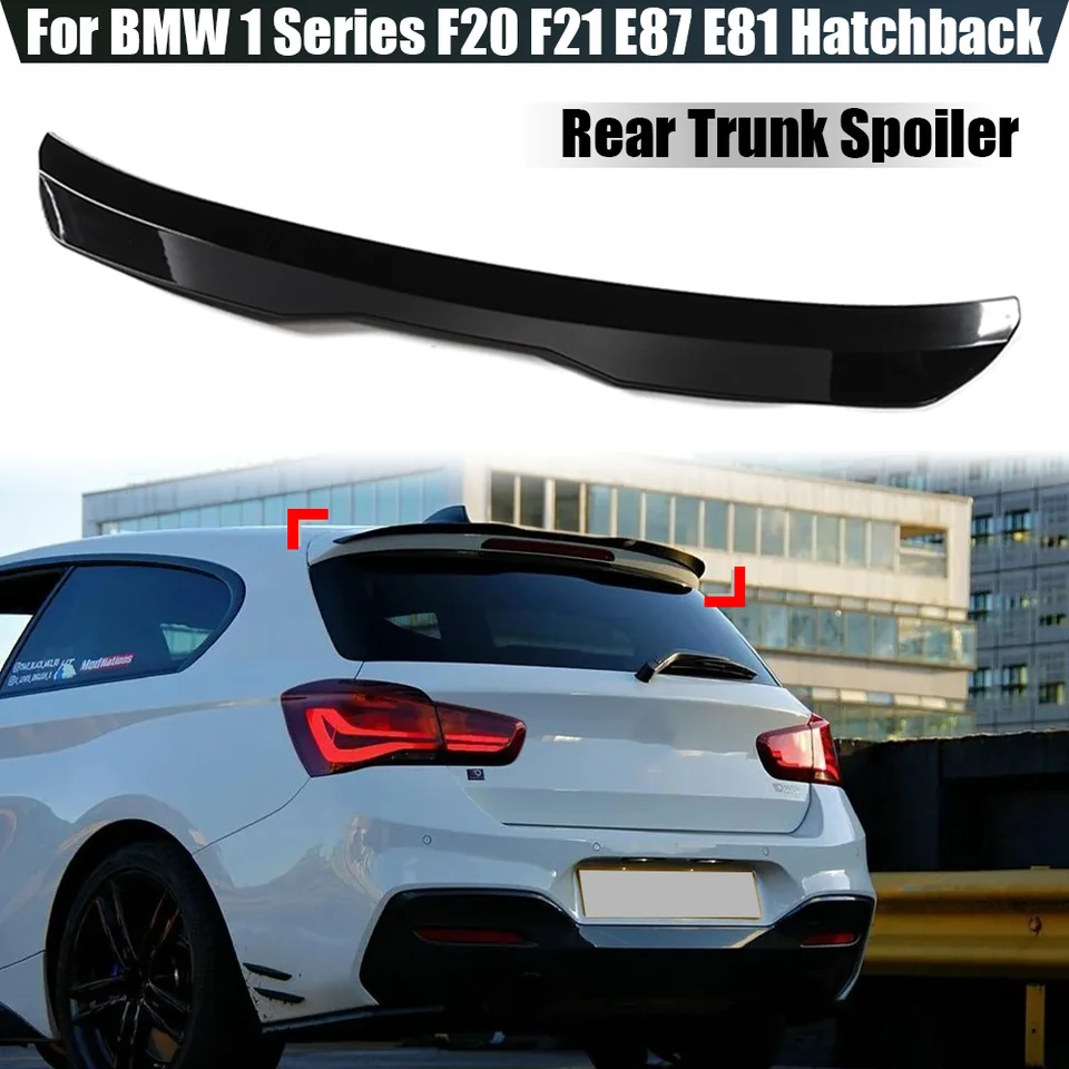 Enhance Your Bmw 1 Series' Style With This Trunk Roof Spoiler Wing!