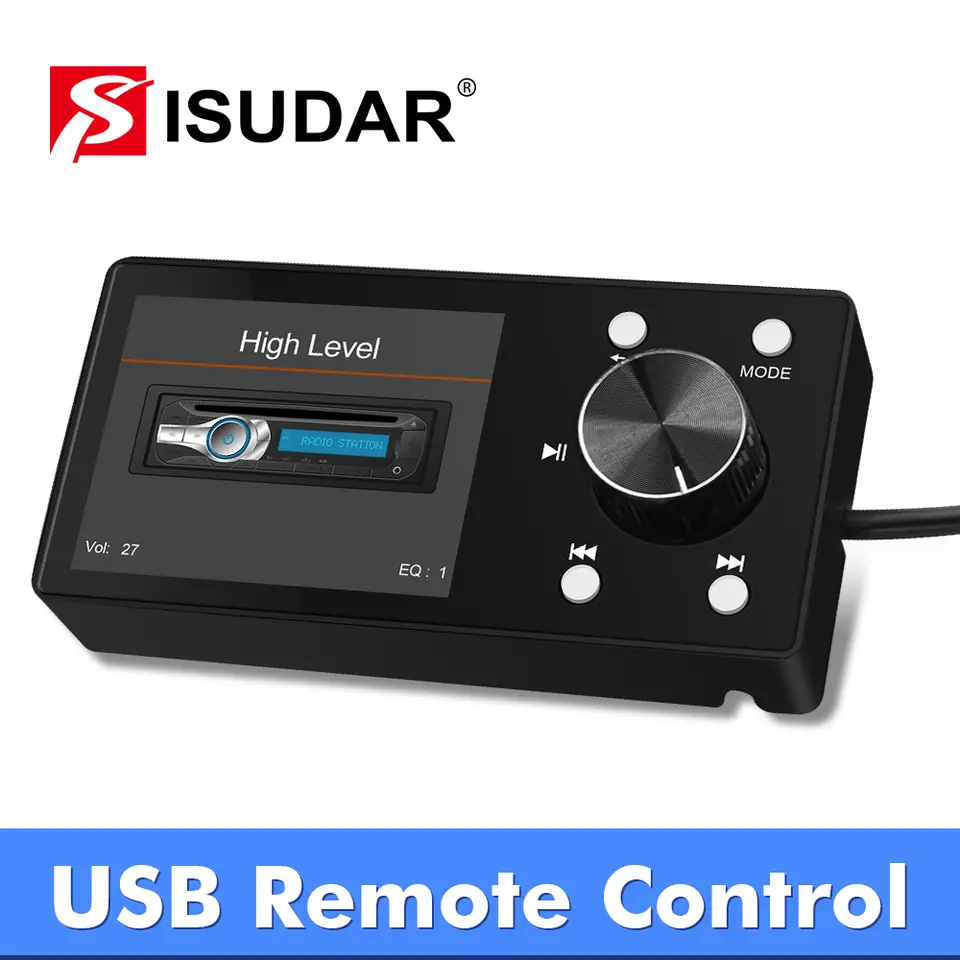 Isudar Usb Remote Control For Dsp Amplifiers - Easily Control Your Sound Experience!