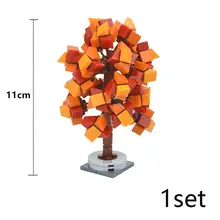 Orange Red Tree-1set