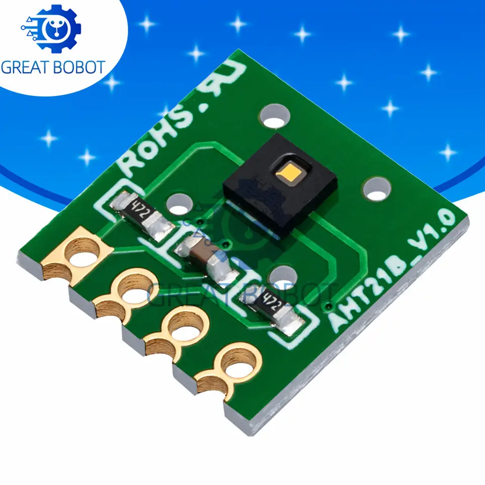 High-Precision Temperature & Humidity Sensor Module, I2C, Replace Sht20 ...