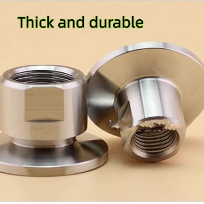 KF16-KF50 304 Stainless SteelFemale Thread Adapter Vacuum Flanges ...