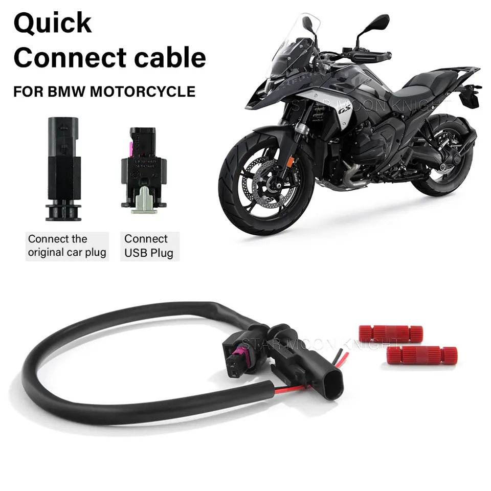 Quick Connect Cable Wire For BMW R NINE T R9T F900R F 850 GS GSA1200 ...