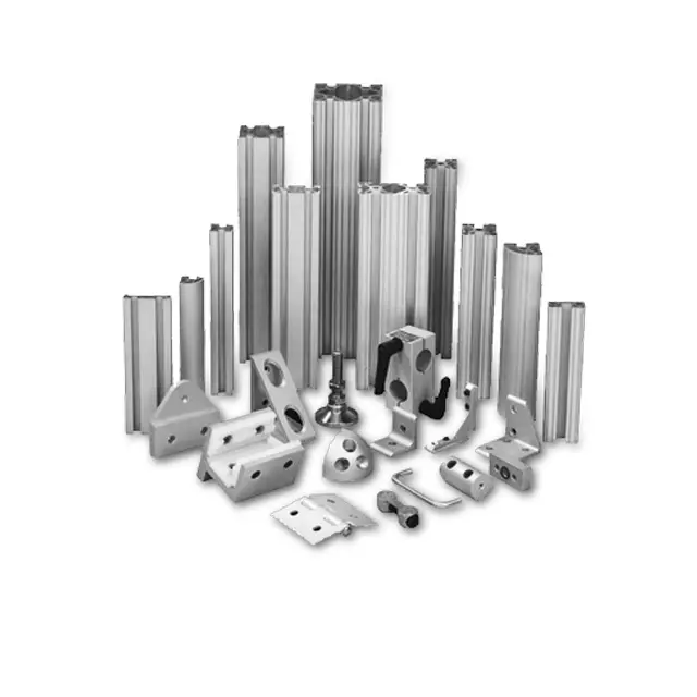 Anodized Al6061/6063 Aluminum Extrusion Profiles, Durable Accessories.