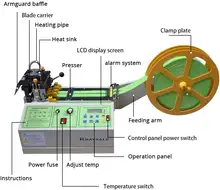 High-Speed Automatic Rope Cutting Machine For Elastic Bands & Ribbons.