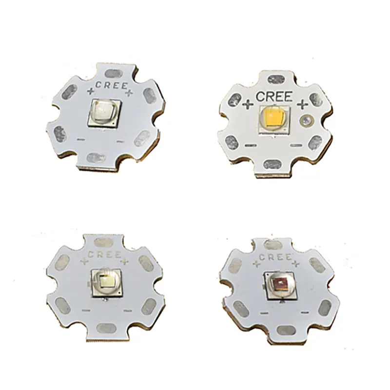Cree Xm-L2 10W Leds Beads 2000K-6000K, Gold Warm/Cold Rgbp Diy Lighting