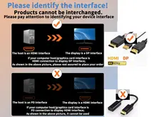 4K 8K Edp Adapter 30P 40P To Edp Driver Board, Computer Lcd Screen Parts