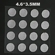 Earbuds Dust-Proof Steel Mesh With Glue Stainless In-Ear Earphone DIY ...