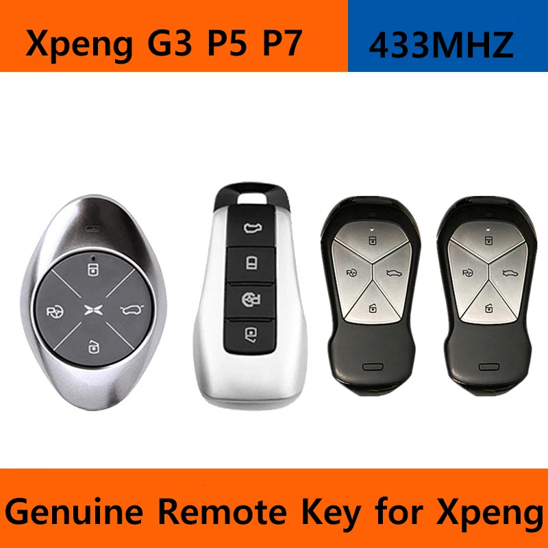 A set of car keyless remotes for the Xpeng G3, G6, P7i, G9, G3i, P7, P5 ...