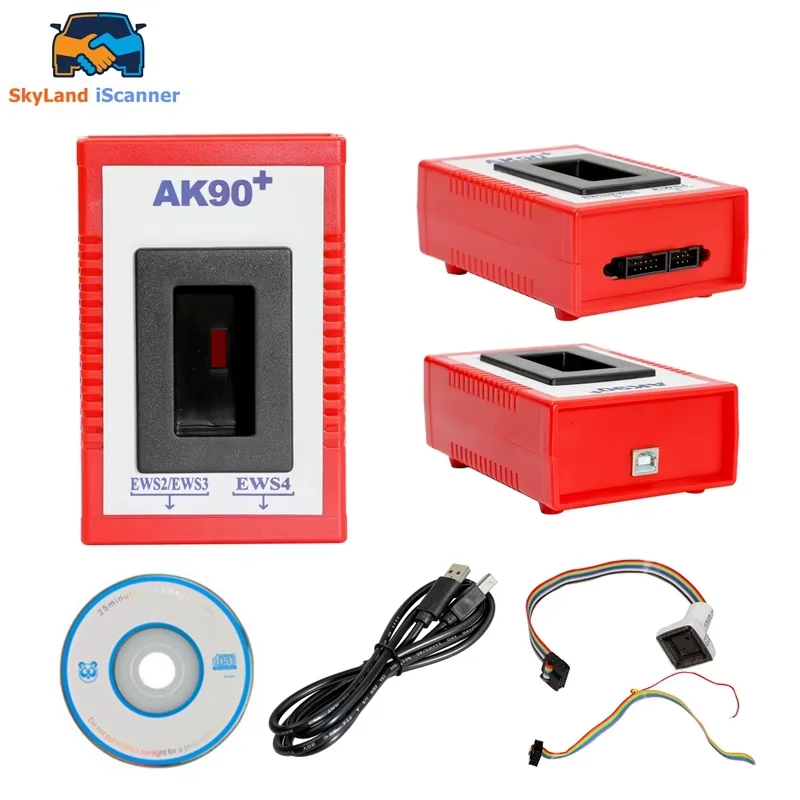 Newest Ak90+ Key Programmer For Bmw Ews2/3/4 Code Reading & Programming Tool