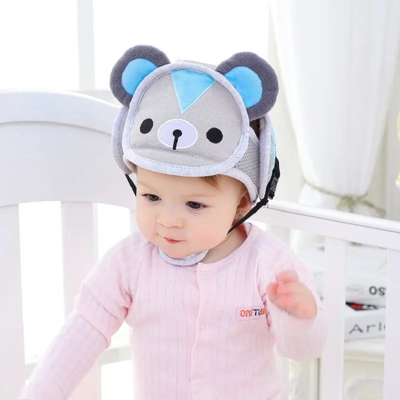 Adjustable Baby Anti-fall Helmet Baby Head Protector Head Protection ...