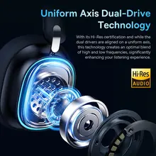 Baseus Gh02 Gaming Wireless Headphone With Rgb Lighting And Clear Sound