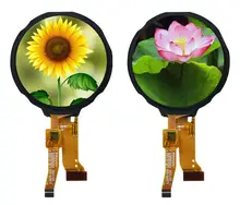 IPS 1.28 inch 25P/20P HD 6P Capacitive Touch TFT LCD Round Screen GC9A01 Controller CST816S 8Bit ...