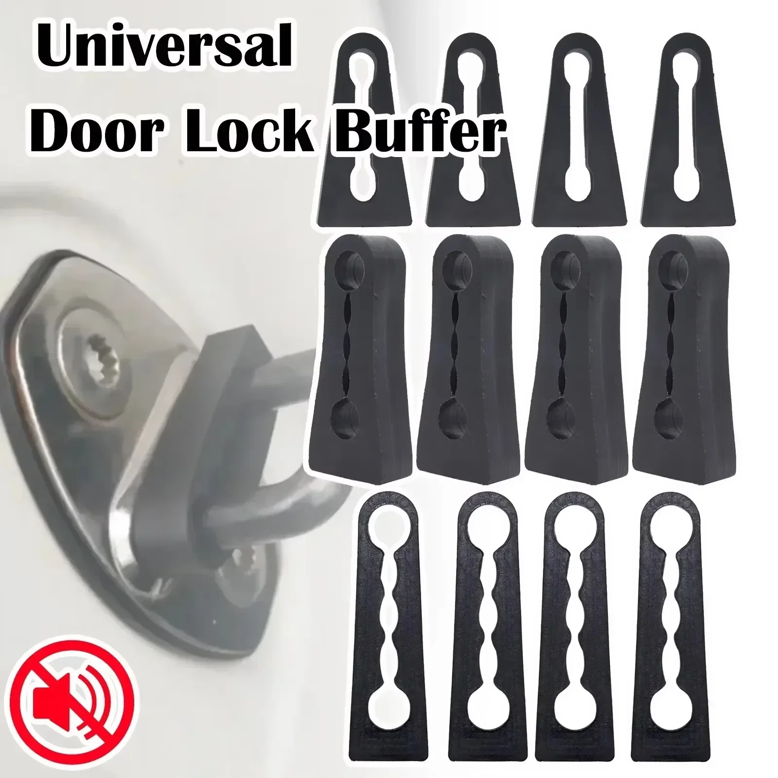 Universal Door Lock Damper Buffer Seal Shock-Absorbing Damping ...