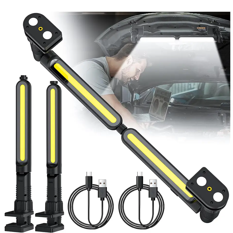 Super Bright Led Work Light, 4400Mah Rechargeable, Perfect For ...