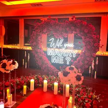 Eye-Catching Neon Sign For Proposals And Celebrations!