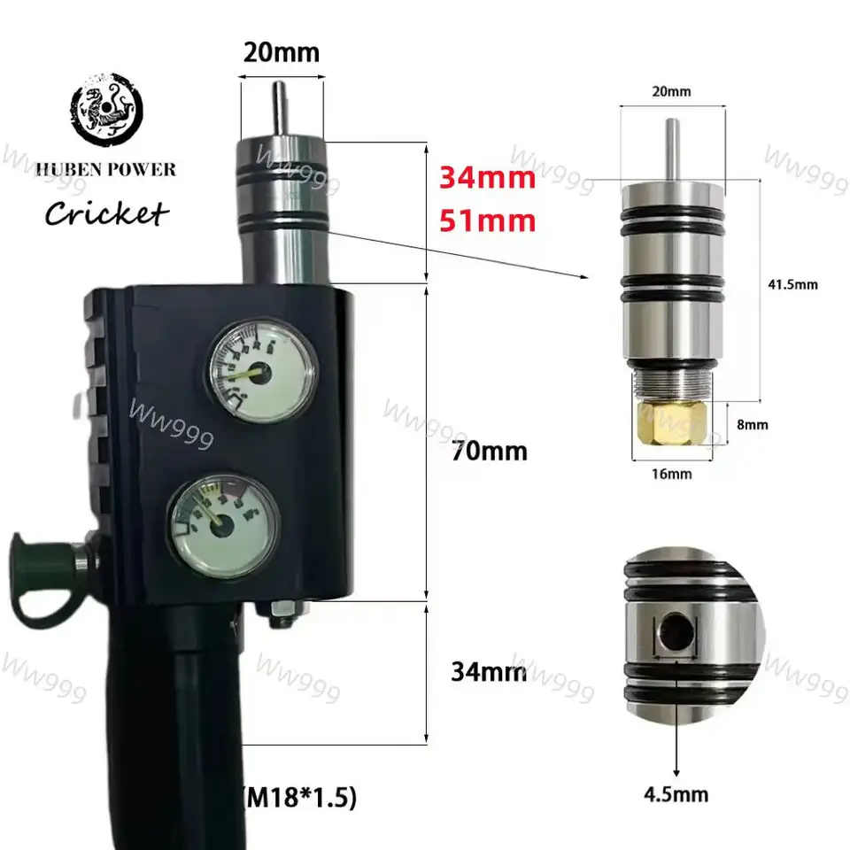 High-Quality Pcp Explosion-Proof Pressure Valve, 50 Psi, 4500 Psi ...