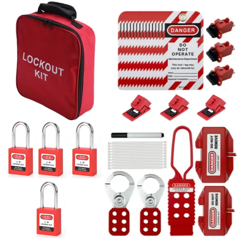 1sets Industrial Personal Maintenance Safety Loto Locks Electrical ...