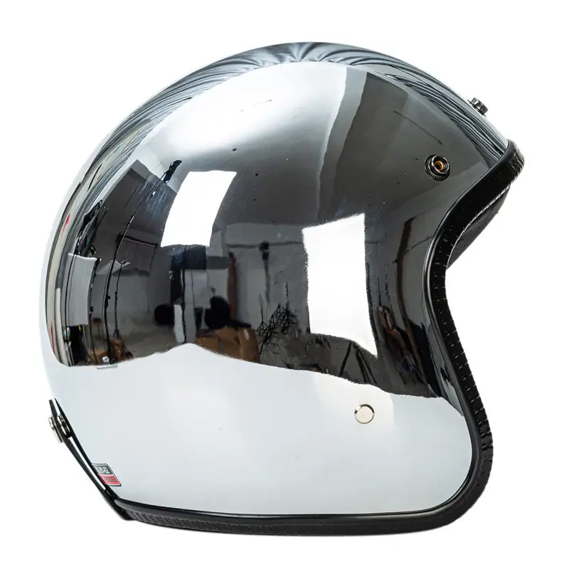 Vintage America Open Face Motorcycle Helmet, Personalized Chopper Style ...