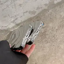 Glowing 3D Heart Ripples On Sleek Silver Case For Iphone 14-11 Pro Max ...