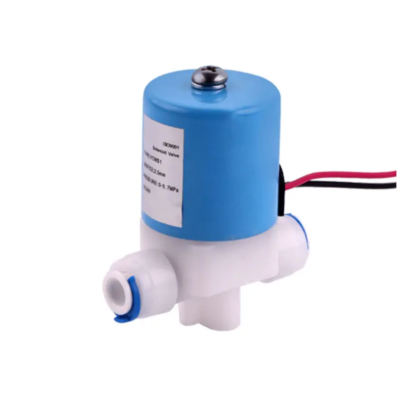 Efficient Dc24V Reverse Osmosis Valve For Pure Water | Quick Connect 1/4"