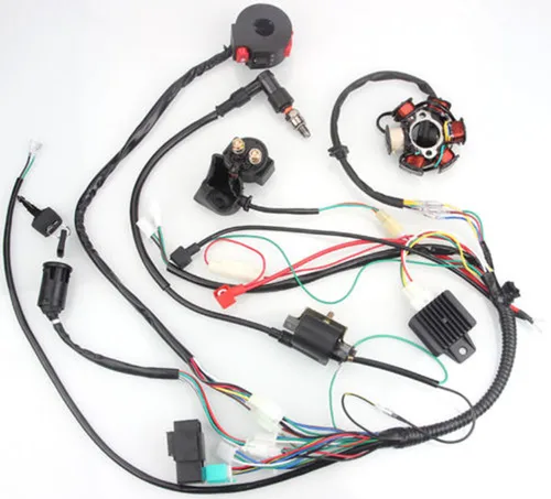 Arnés De Cableado Eléctrico Completo Cdi Stator 6 Bobina