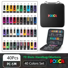 Posca Pen Protection Bag or Art Marker Storage Set, Street Artist ...