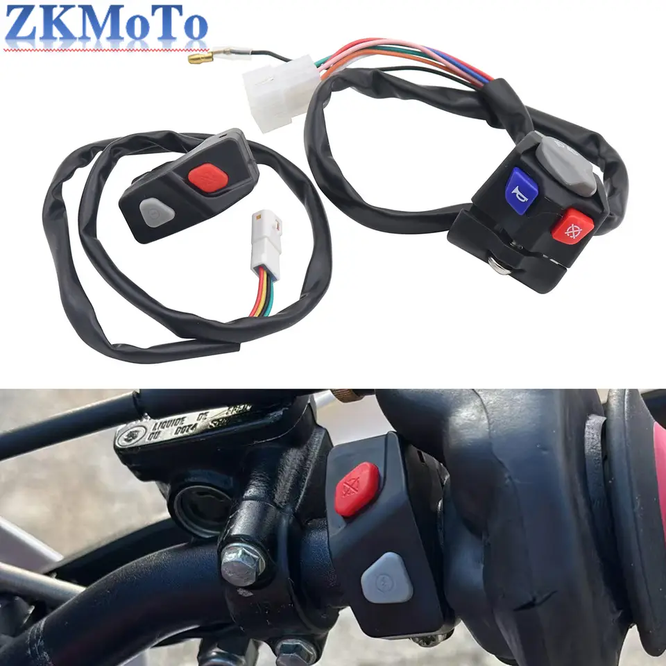 Motorcycle Kill Start Headlight Horn Switch For KTM EXC XC XCW EXCF SX ...