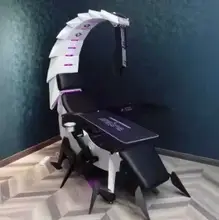 White body with blac