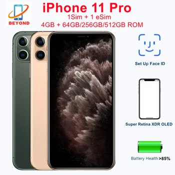 Apple iPhone 11 Pro iPhone 11 Pro 5.8 "Originele Super Retina XDR OLED Face ID 4 GB 64/256/512 ...