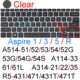Keyboard Cover for Acer Aspire 1 3 5 Vero A114 A314 A514 AV14 R3 R5 E1 ...