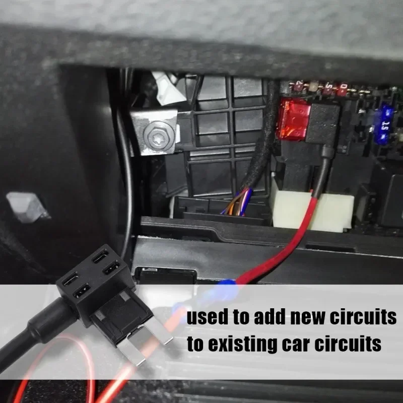 Car Fuse Box Electrical Appliances Mini Small Medium Car Fuse Holder ...