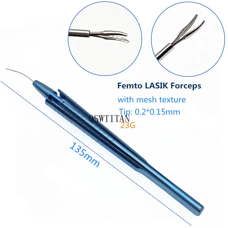 Titanium Retinal Capsulorhexis forceps Intraocular Lens Forceps ...