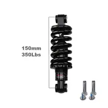 Bike Suspension Coil Spring, Rear Shock Absorber, 125mm, 150mm, 165mm ...